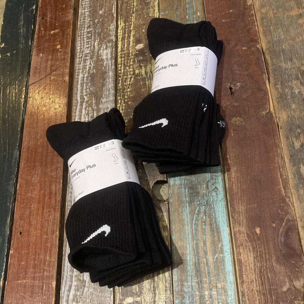 Nike Crew Socks Black Humidity