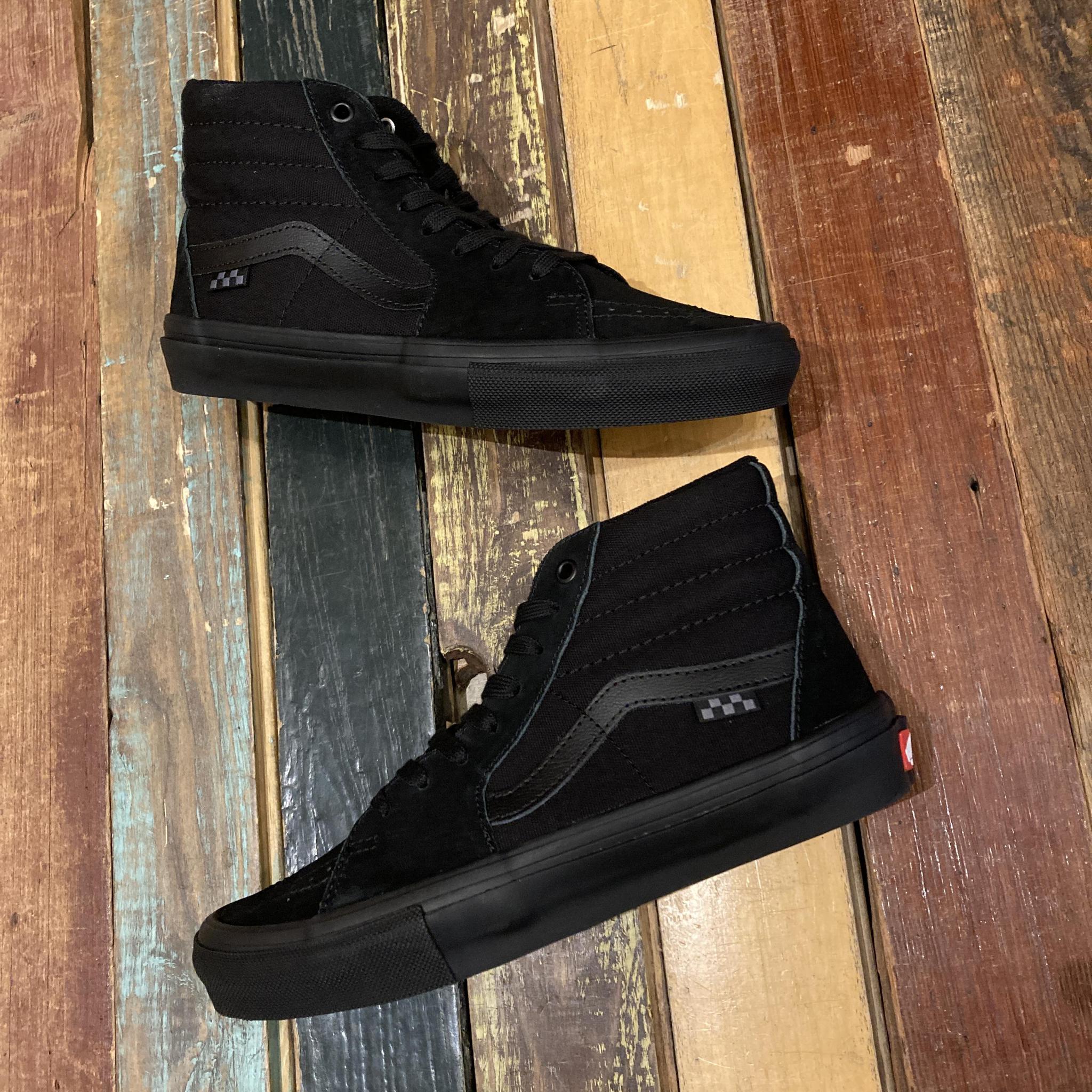 Vans Skate Sk8-Hi - Black/Black – humidity