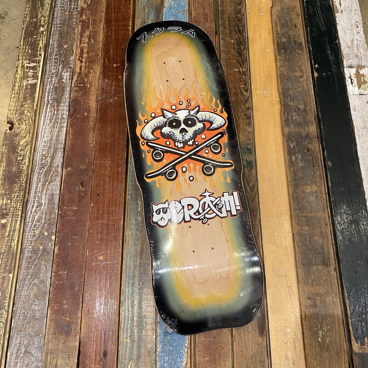 SCRAM Skull and Bones Bull 10.5" Deck – humidity