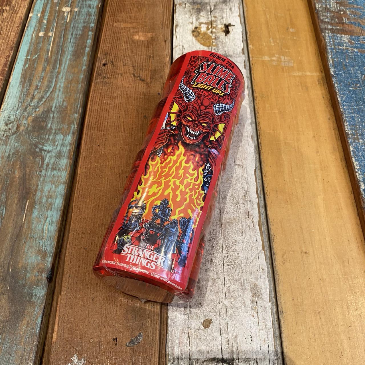 66mm Stranger Things Hellfire Club Light Ups OG Slime Red 78a Slime Ba ...